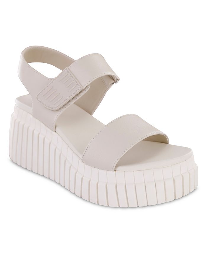 MIA Women's Yuri Wedge Sandals - Macy's