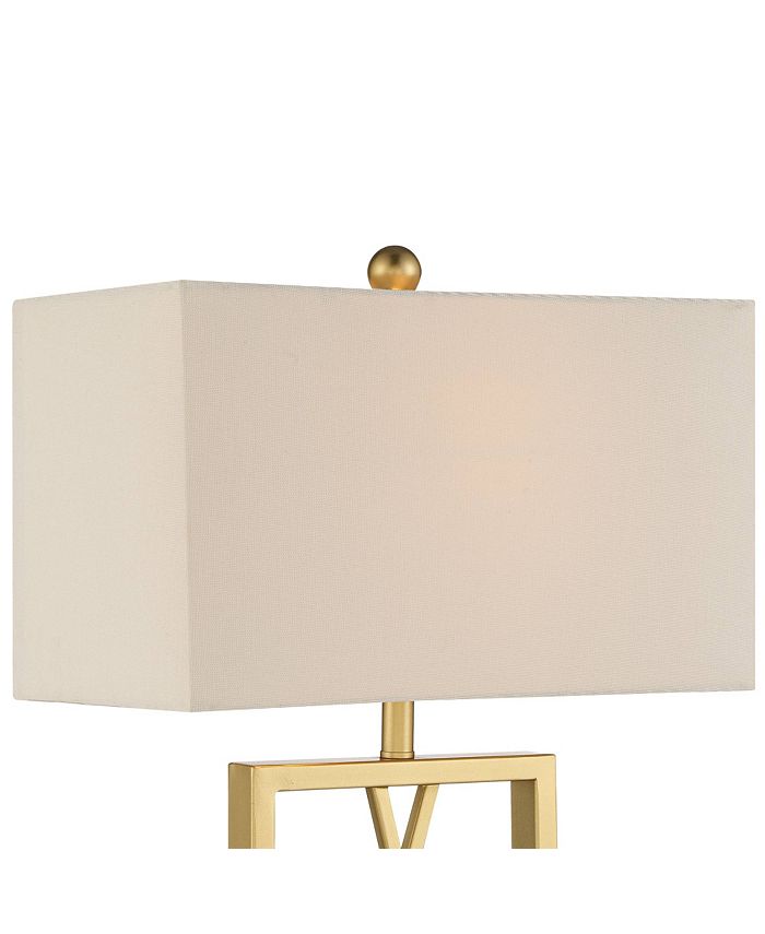 360 Lighting Claudia 26 1/2" Tall Square Modern Glam Luxe Table Lamp ...