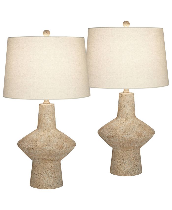 360 Lighting Cozumel 26 3/4" Tall Geometric Rustic Mid Century Modern ...