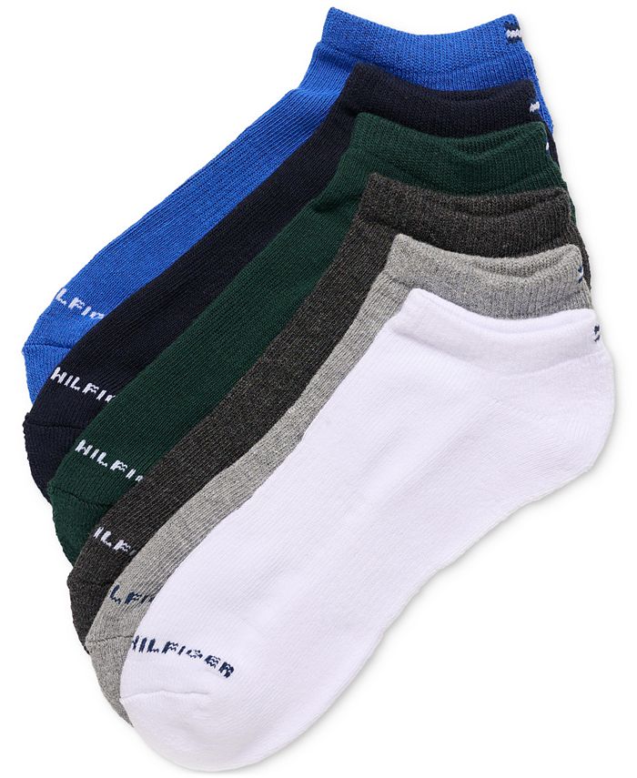 Tommy Hilfiger Men's Socks, Sports Liner 6 Pack - Macy's
