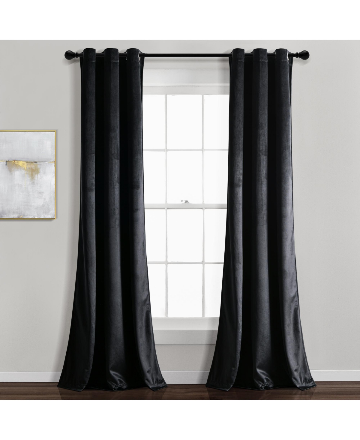 Click here for Prima Velvet Solid Light Filtering Grommet Window... prices