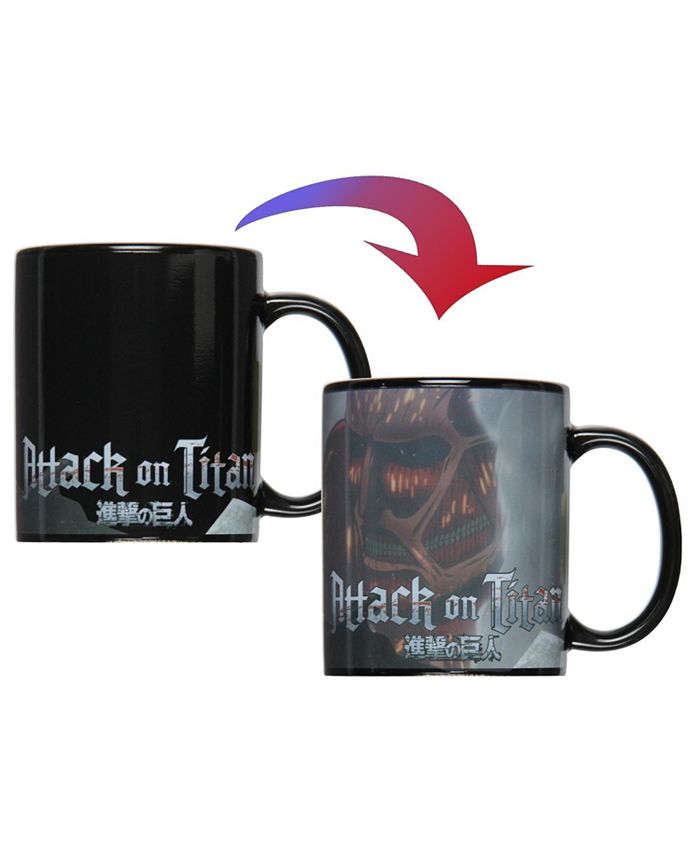 Attack On Titan Anime Colossal Titan Heat Reactive Color Changing Tea ...