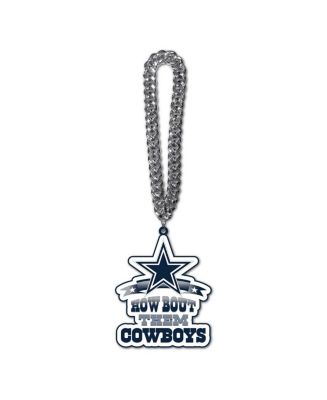 Men's and Women's Mojo Dallas Cowboys Slogan Fan Chain Necklace - Macy's