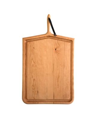 KHEM Studios Mega Whale Bone Cutting Board Cherry with Juice Groove ...
