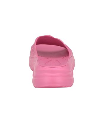 GUESS Women's Fenixy Quilted Lug-Sole Pool Slides - Macy's