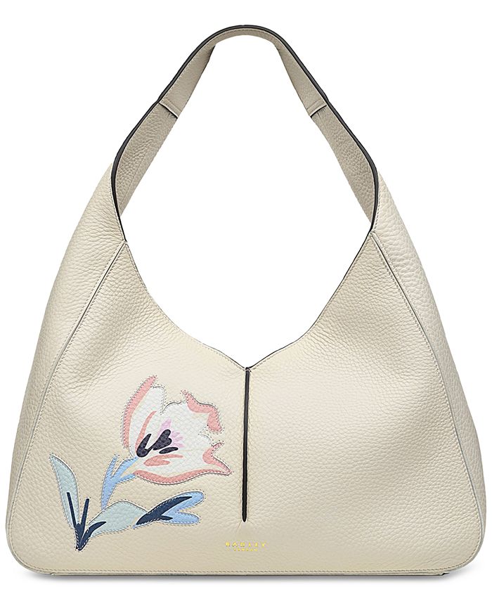 Radley London Hillgate Place Floral Open Top Leather Shoulder Bag - Macy's