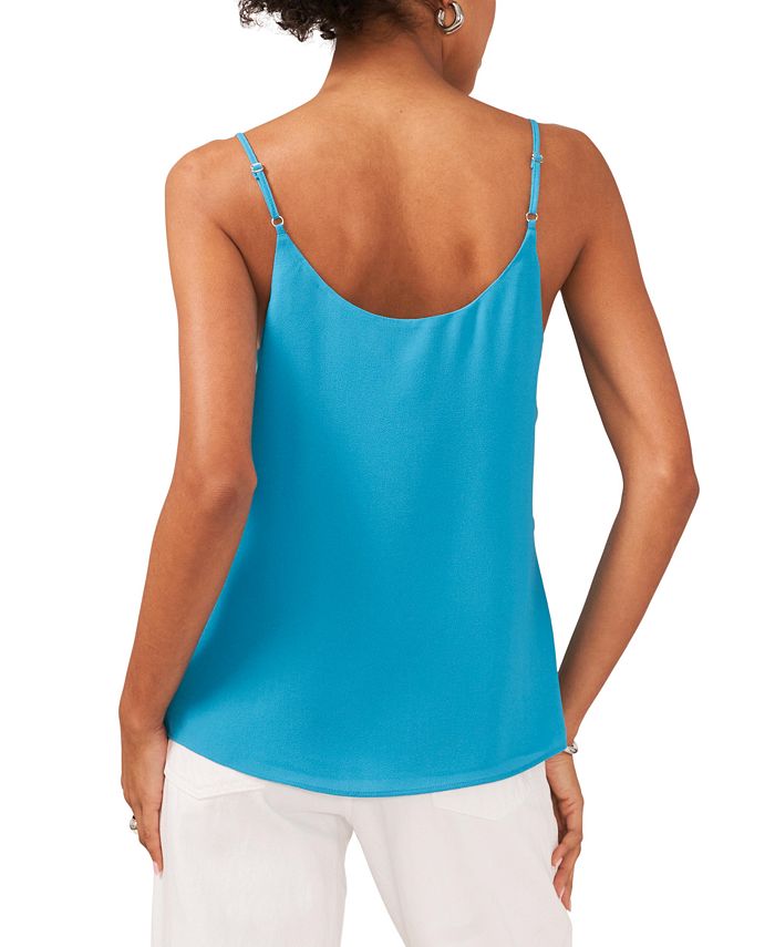 1.STATE Women's Spaghetti Strap Chiffon-Trim Camisole - Macy's