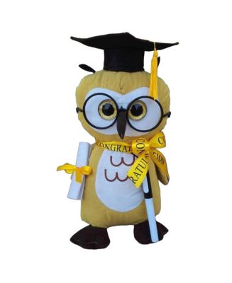 KOVOT Graduation Autograph Plush Wisdom Owl with Pen - 12" H - Macy's