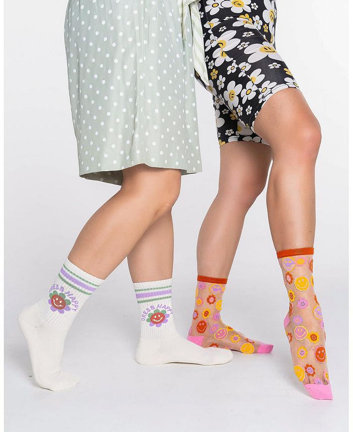 Sock Candy Women's Smiley Face Socks Bundle - Macy's