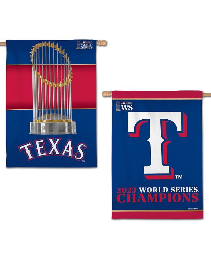 Wincraft Texas Rangers 2023 World Series Champions 28" x 40" Two-Sided ...