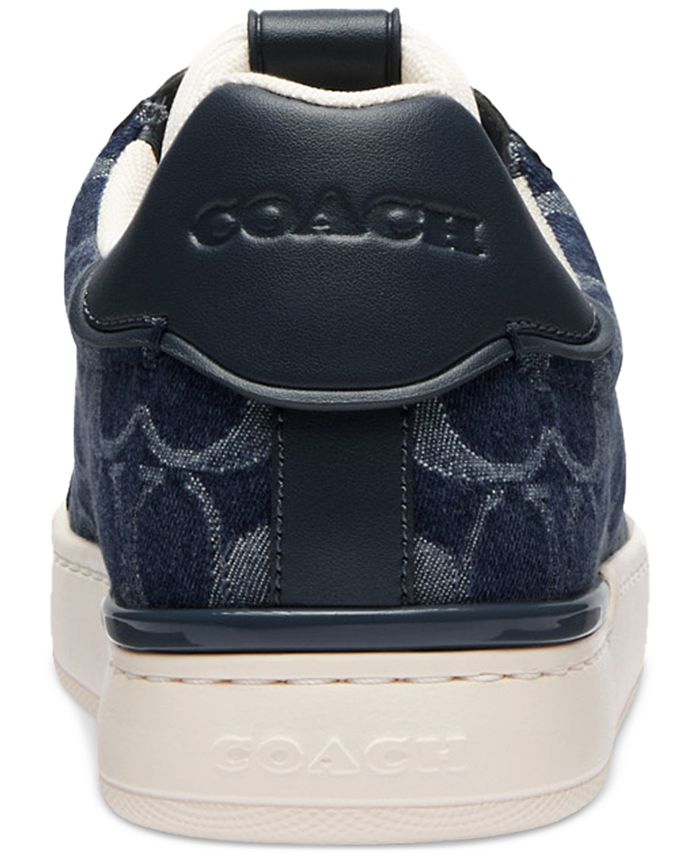 COACH Women's Lowline Lace Up Low Top Signature Sneakers - Macy's