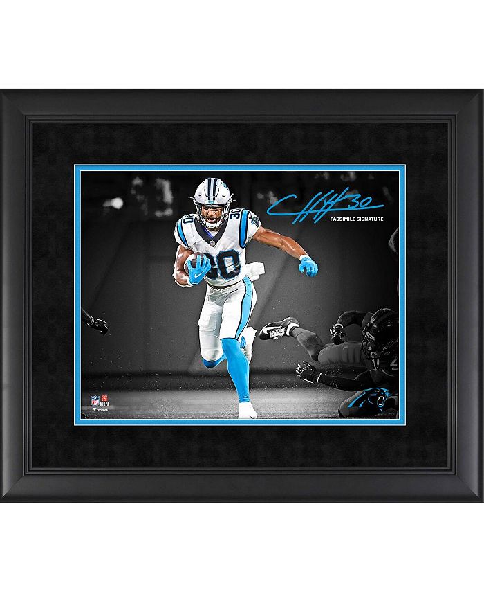 Fanatics Authentic Chuba Hubbard Carolina Panthers Facsimile Signature ...