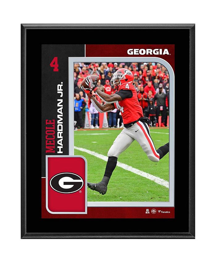 Fanatics Authentic Mecole Hardman Georgia Bulldogs 10.5" x 13 ...
