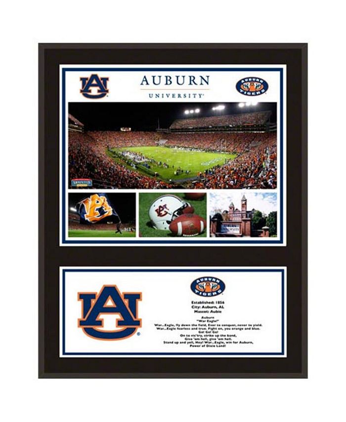 Fanatics Authentic Auburn Tigers 12" x 15" Sublimated Team Plaque - Macy's