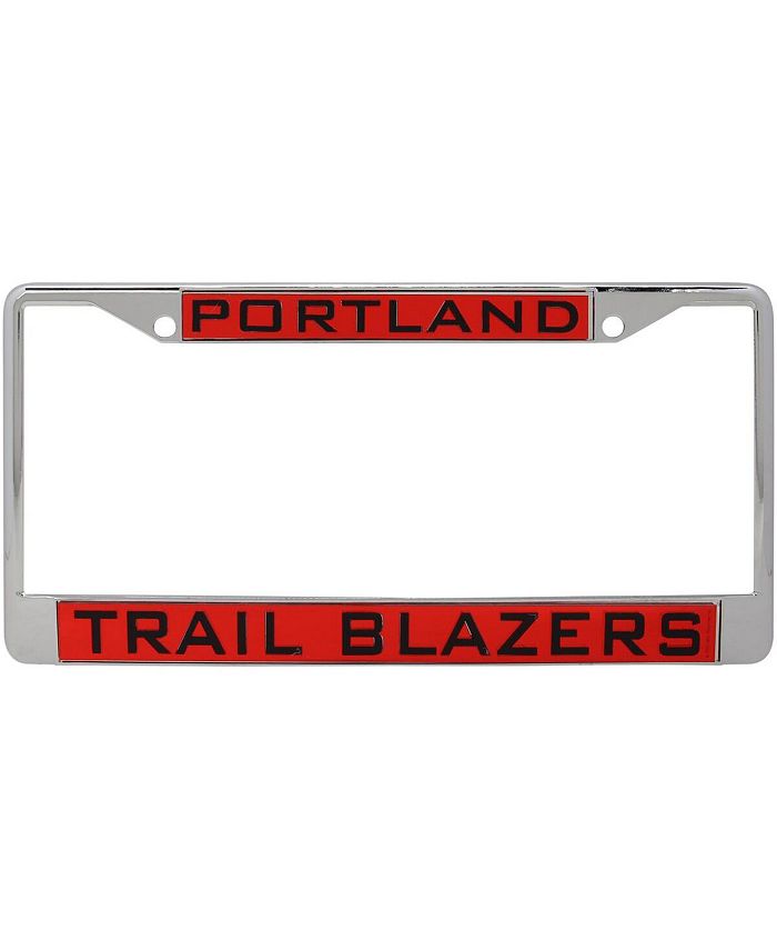 Wincraft Portland Trail Blazers Laser Inlaid Metal License Plate Frame ...