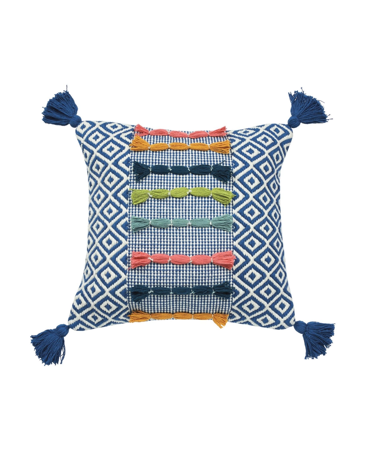 Click here for Ciara Throw Pillow  22" x 22" - Blue prices