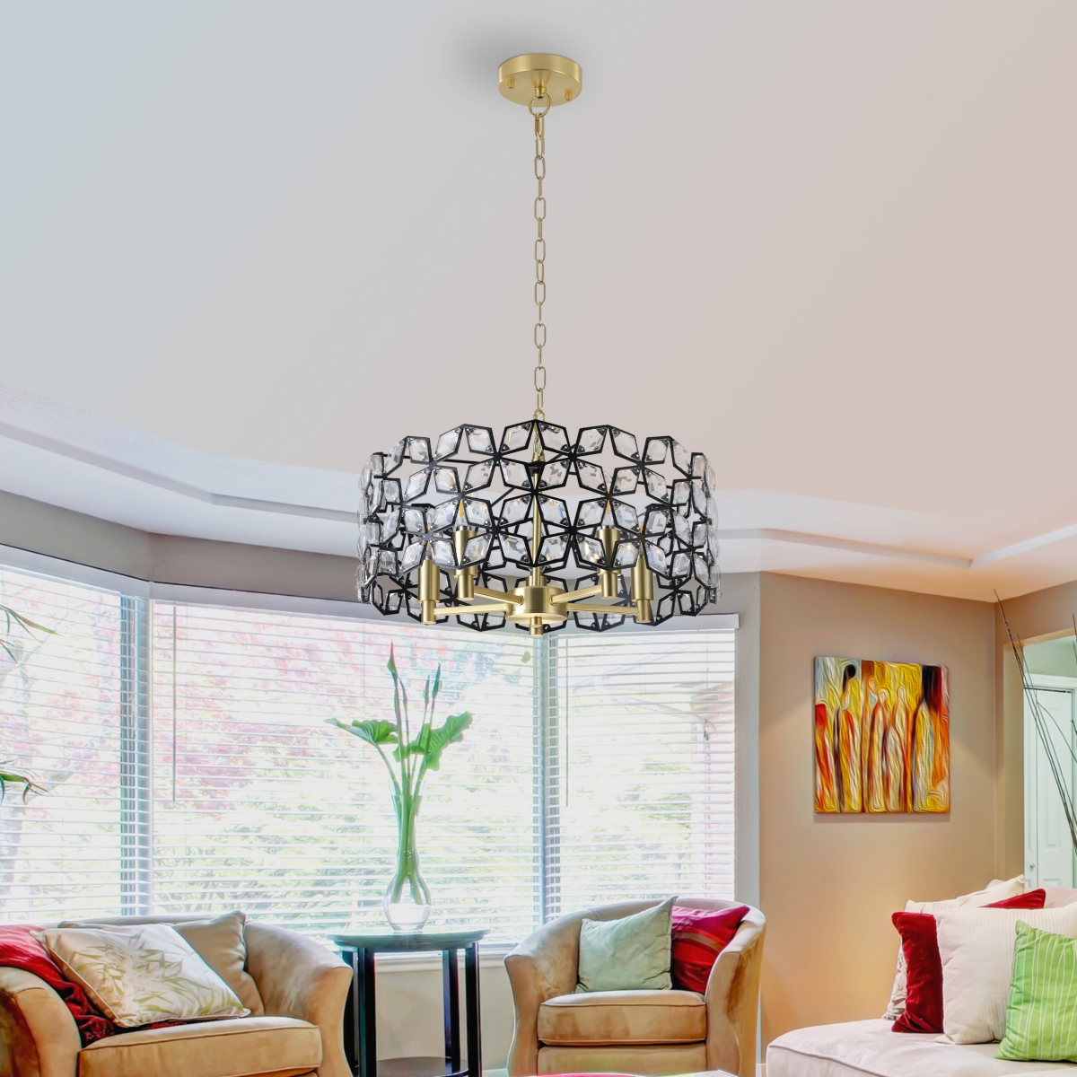 Click here for Streamdale Crystal Chandelier Luxury Living Room L... prices