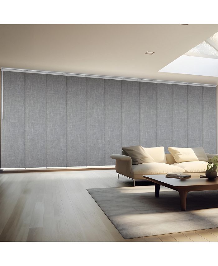 Rod Desyne Frey Blind 12-Panel Double Rail Panel Track Extendable 140 ...