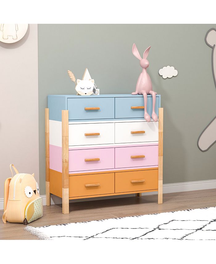 Simplie Fun Colorful Multifunctional Cabinet Set - Macy's