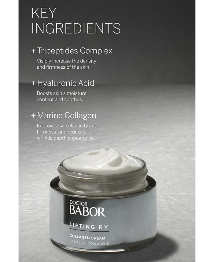 BABOR Lifting Rx Collagen Cream, 1.6-oz. - Macy's