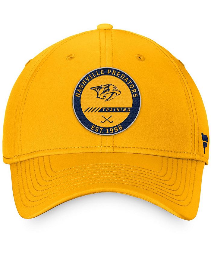 Fanatics Men's Gold Nashville Predators Authentic Pro Team Training ...