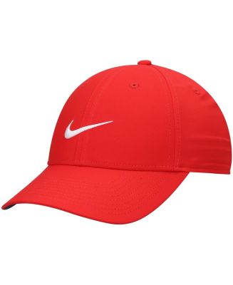 Men's Nike Golf Red Legacy91 Tech Logo Performance Adjustable Hat - Macy's