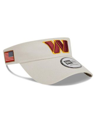 Men's New Era Stone Washington Commanders 2023 Salute To Service Visor ...