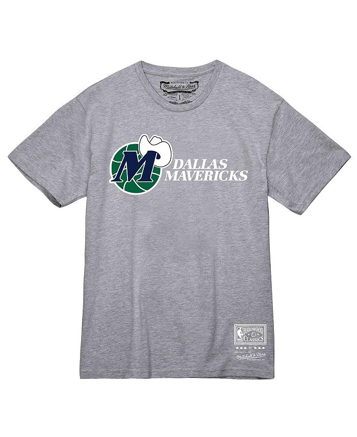 Mitchell & Ness Men's and Women's Gray Dallas Mavericks Hardwood ...
