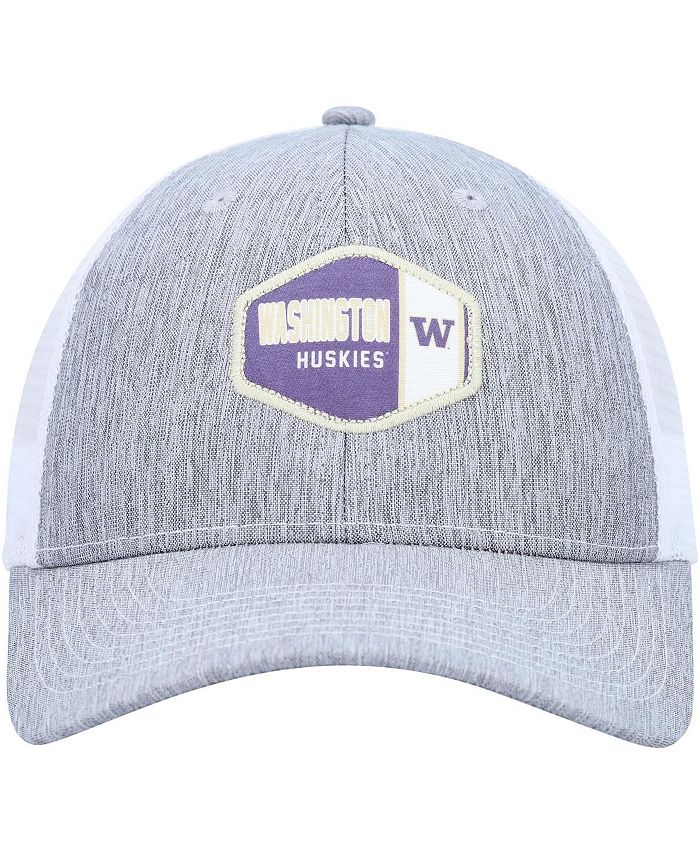 Ahead Men's Gray Washington Huskies Brant Trucker Adjustable Hat - Macy's
