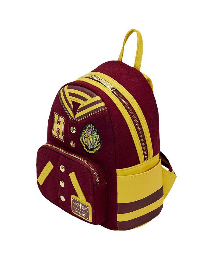 Loungefly Men's and Women's Harry Potter Hogwarts Crest Varsity Jacket ...