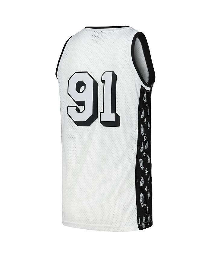 Lids Men's White Death Row Records Basketball Jersey - Macy's