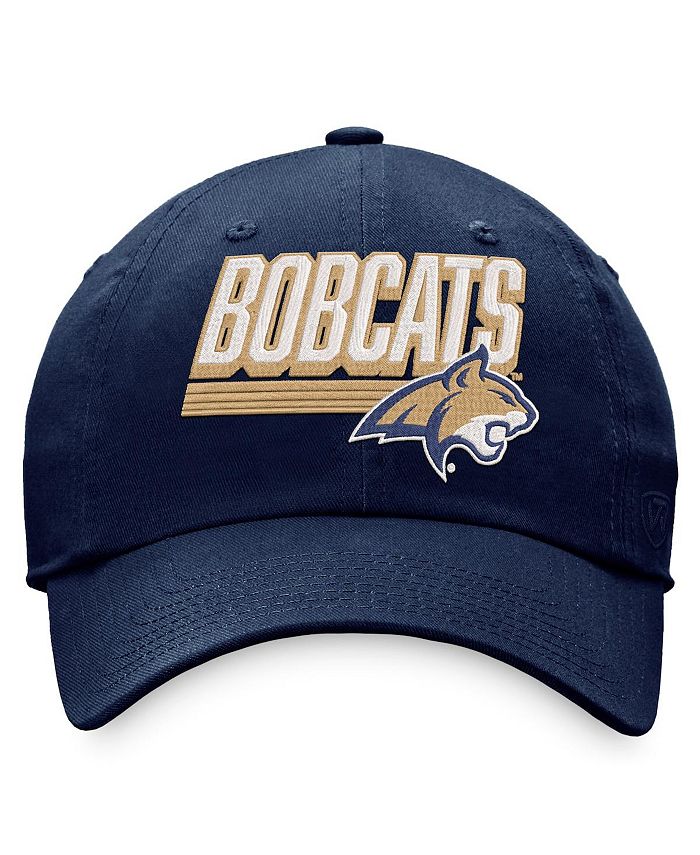 Top of the World Men's Navy Montana State Bobcats Slice Adjustable Hat ...