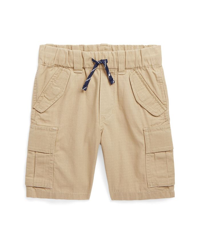 Polo Ralph Lauren Toddler and Little Boys Cotton Ripstop Cargo Shorts ...