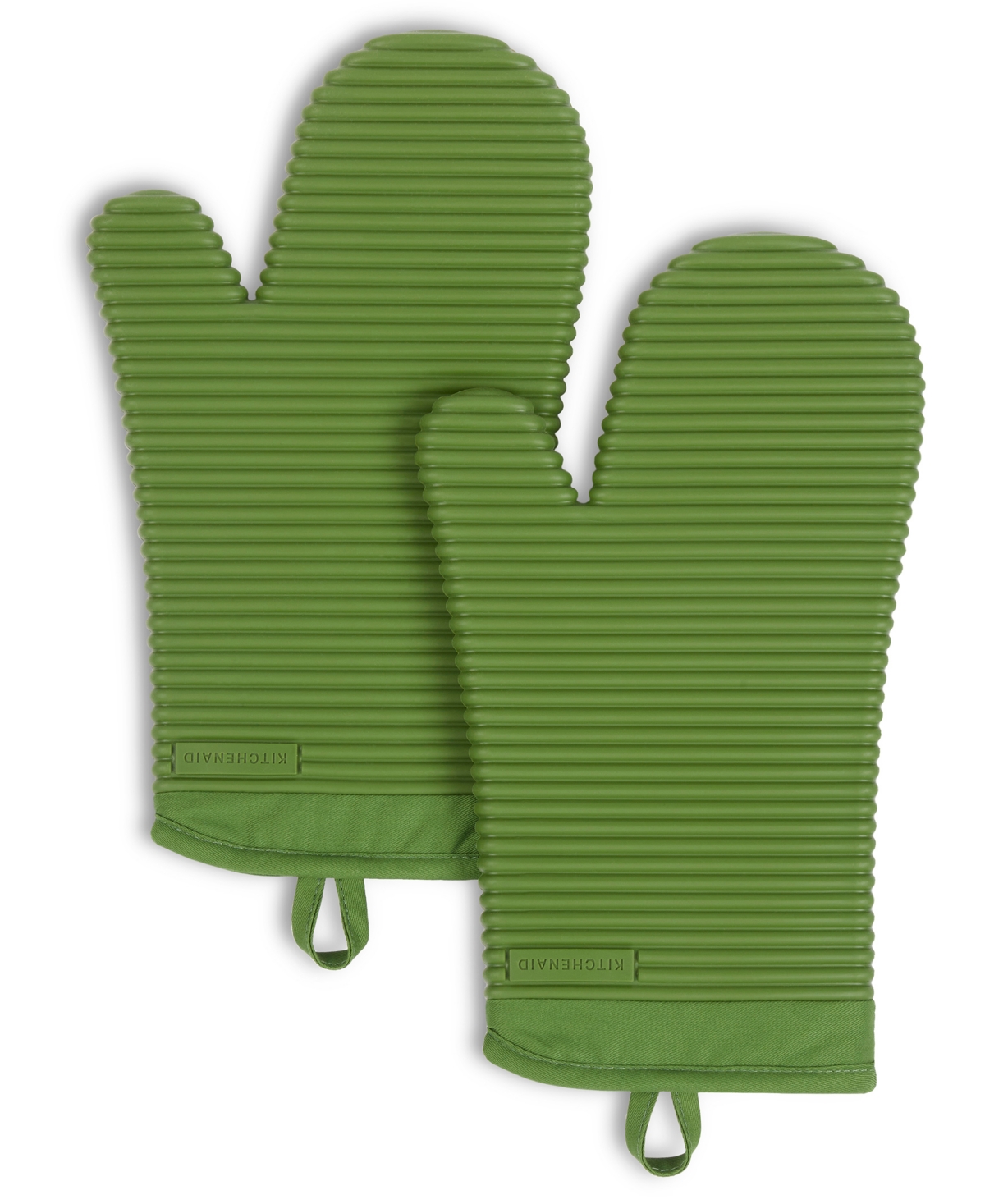 Click here for KitchenAid Ribbed Soft Silicone 2-Pc. Oven Mitt Se... prices