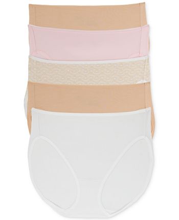 Paramour Women's 5-Pk. High-Leg Underwear 630180P5, Created for Macy's ...