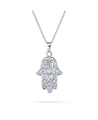 Bling Jewelry Yoga Delicate Filigree Swirl Amulet Talisman Fatima Hand ...