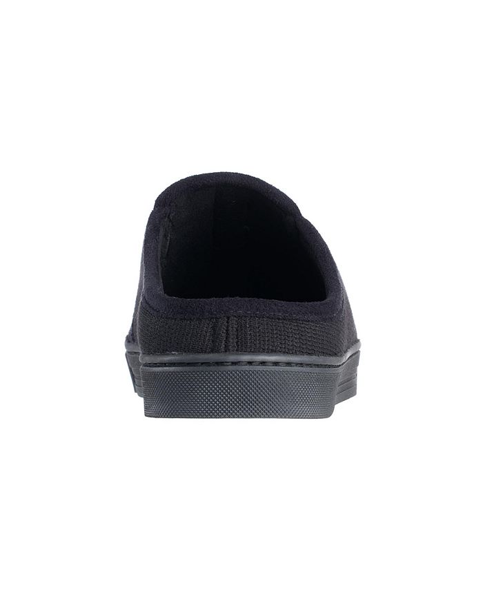 Isotoner Men's Textured Knit Kai Clog Slippers with Gel-Infused Memory ...