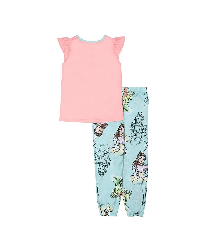 Disney Princess Little Girls Short Set Pajamas, 2-Piece - Macy's