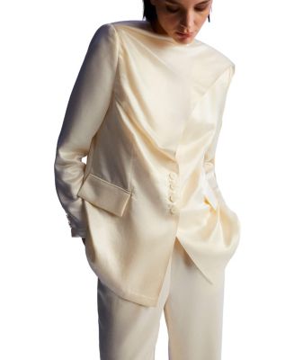 Women's Shoulder Pad Low Cut Jacket - Macy's