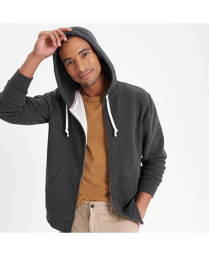 Lands' End Men's Serious Sweats Full Zip Hoodie - Macy's