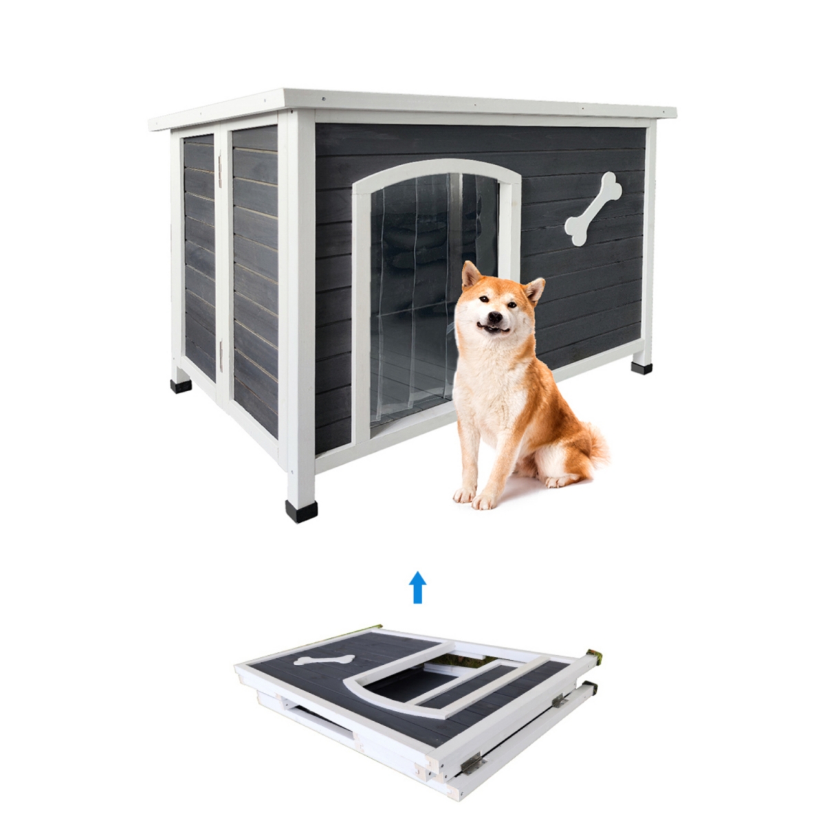 Click here for Streamdale Furniture Spacious Waterproof Dog Shelt... prices