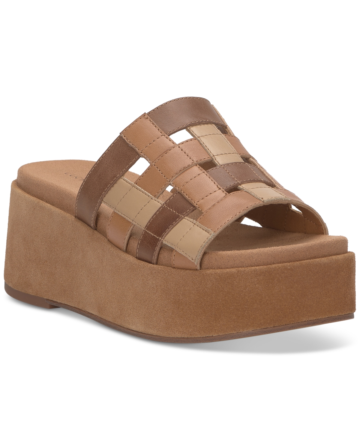 Click here for Lucky Brand Womens Ulrich Strappy Woven Flatform W... prices
