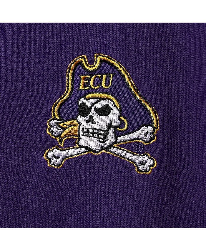 Colosseum Men's Purple ECU Pirates Tortugas Logo Quarter-Zip Jacket ...