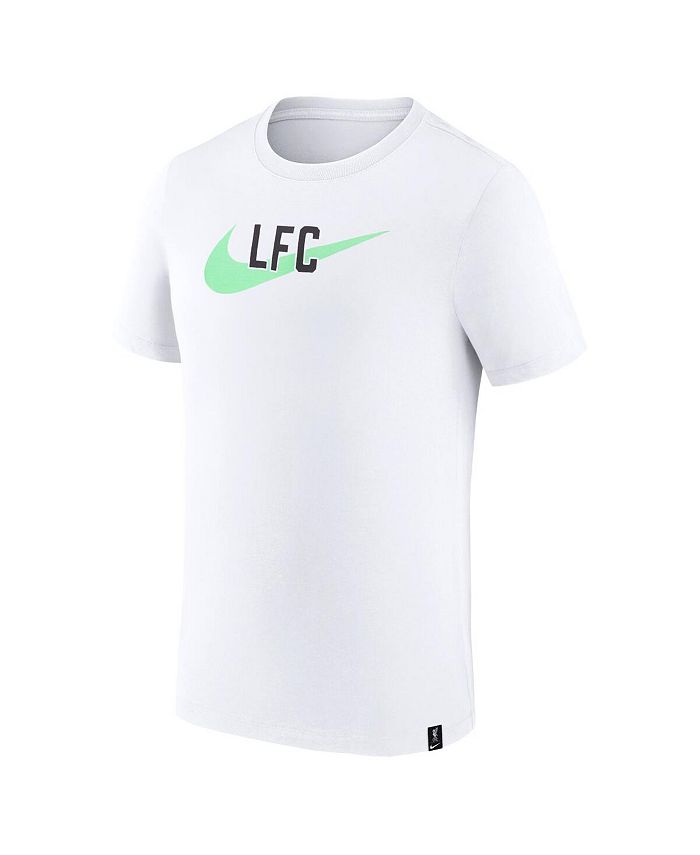 Nike Men's White Liverpool Swoosh T-shirt - Macy's
