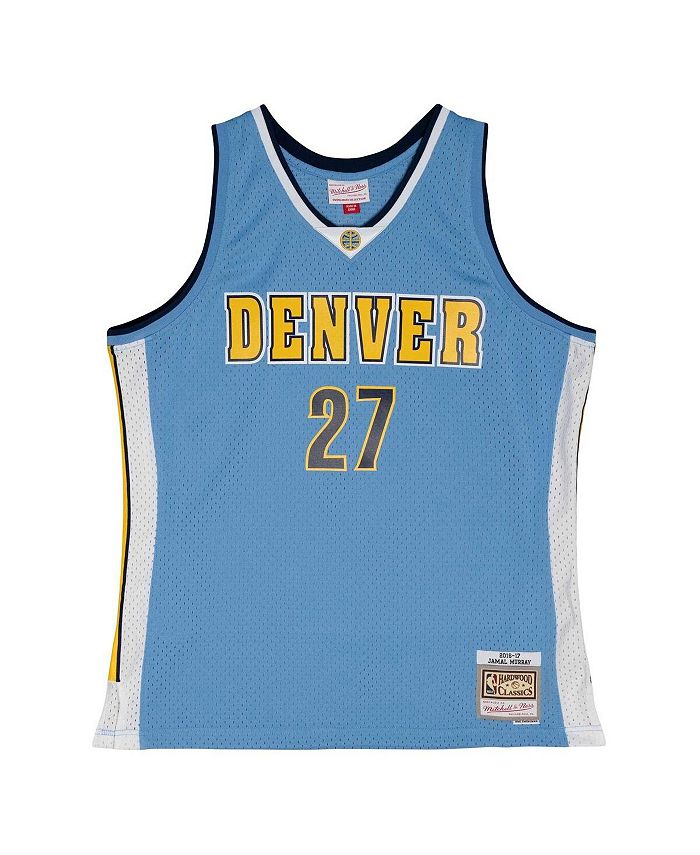 Mitchell & Ness Mitchell Ness Men's Jamal Murray Powder Blue Denver ...