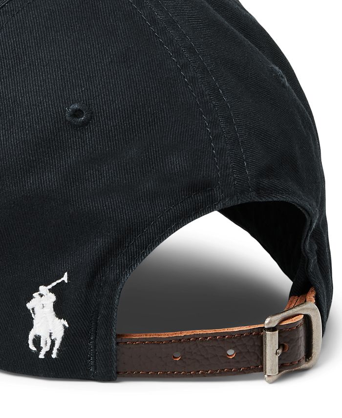 Polo Ralph Lauren Men's Embroidered Twill Ball Cap - Macy's