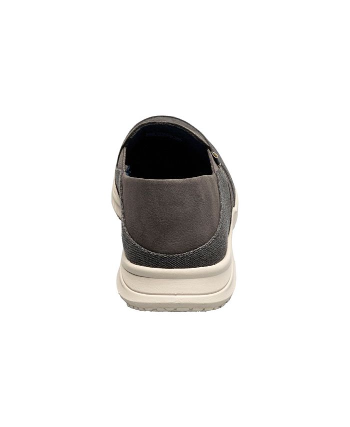 Nunn Bush Men's Conway Ez Canvas Moc Toe Slip On Shoes - Macy's