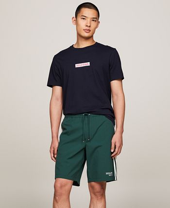 Tommy Hilfiger Men's Monotype Box Logo Short Sleeve Crewneck T-Shirt ...