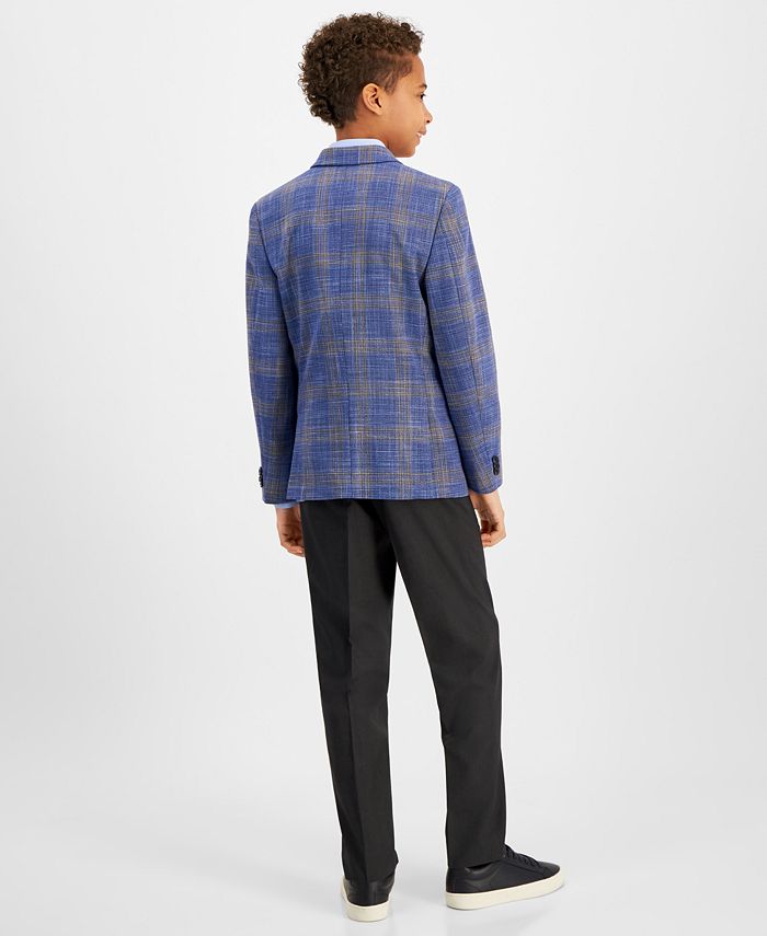 Michael Kors Big Boys Classic Fit Stretch Suit Jacket - Macy's