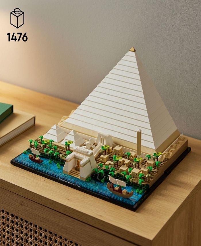 LEGO® Architecture Great Pyramid Of Giza 21058 Adult Toy Building Set ...